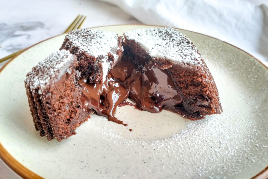 Choco Lava Cake Eggless Recipe - Alisha's Dessert Safari