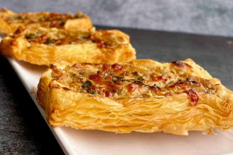 15 Minutes Flaky Puff Pastry Recipe (Rough Puff) - Alisha's Dessert Safari